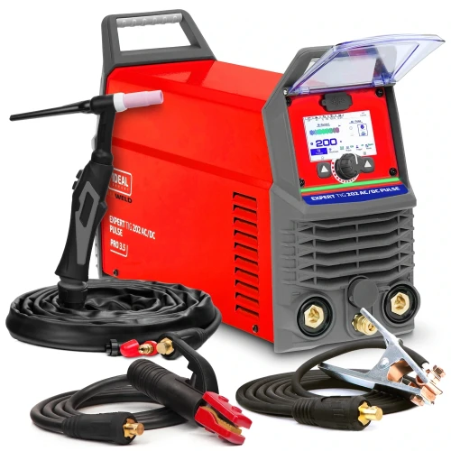 Ideal Expert TIG 202 AC DC Pulse Pro 3.5 LCD - Spawarka 200A